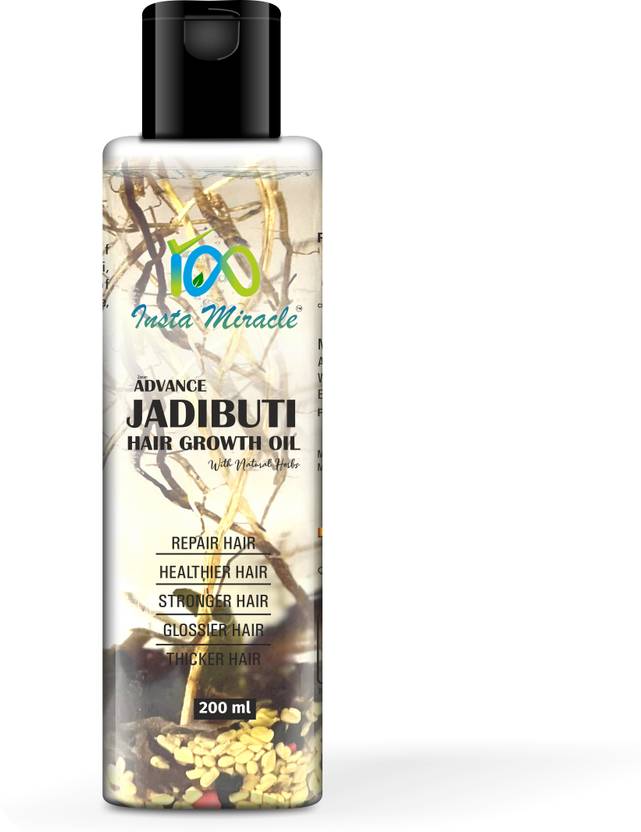 Insta Miracle Advance Jadibuti Ayurvedic Hair Growth Oil Hair Oil ...