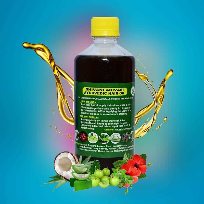 SHIV SHIVANI HERBAL Ayurvedic Herbal Hair Oil For Men and Women-500ml ...