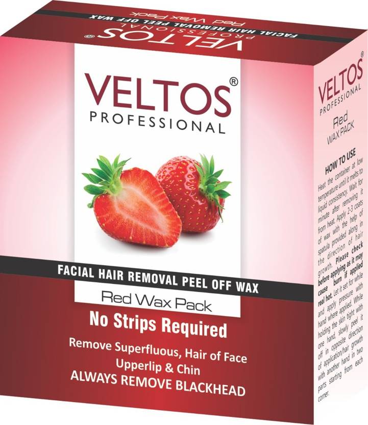 Veltos PROFESSIONAL RED FACIAL PEEL OFF KATORI WAX 80GM FOR FACE (PACK OF 1) Wax - Price in ...