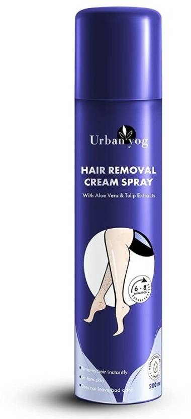 urbangabru Urban Yog Hair Removal Cream Spray for Women| Women Painless ...