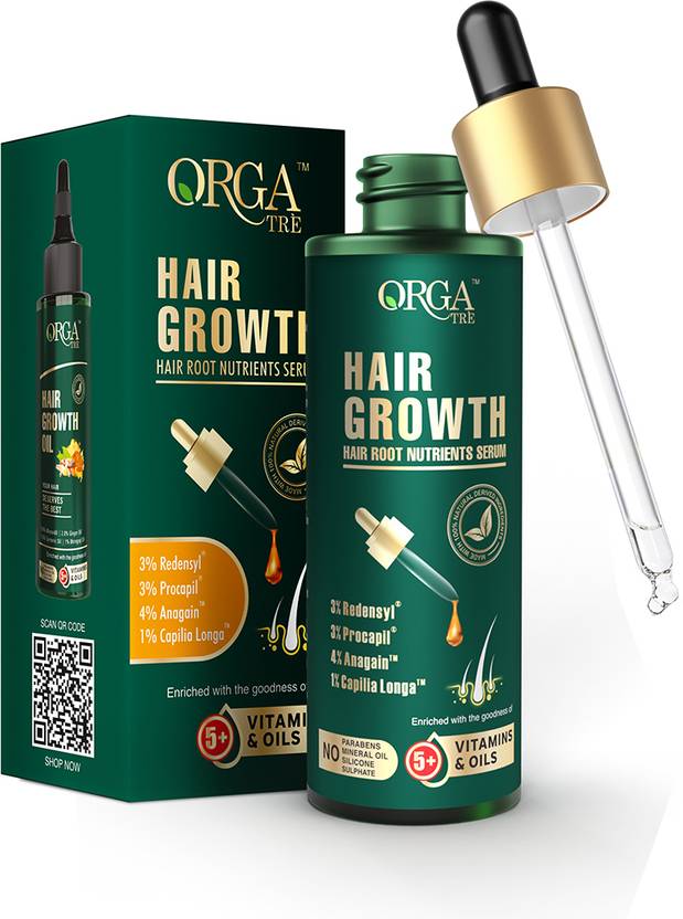 Orgatre Hair Growth Serum With Redensy, Fight Hairfall, Dandruff ...