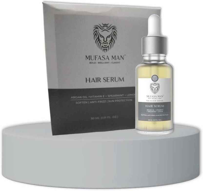mufasa man Hair Serum with Natural Oils, Hair Serum for Men Non-sticky ...