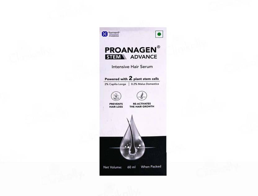 PROANAGEN Stem Advance Intensive Hair Serum - Price in India, Buy ...