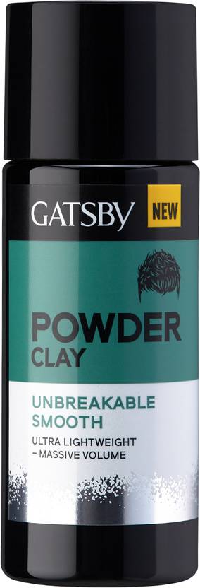 GATSBY Powder Clay - Unbreakable Smooth | Volumizing Powder Hair Wax ...