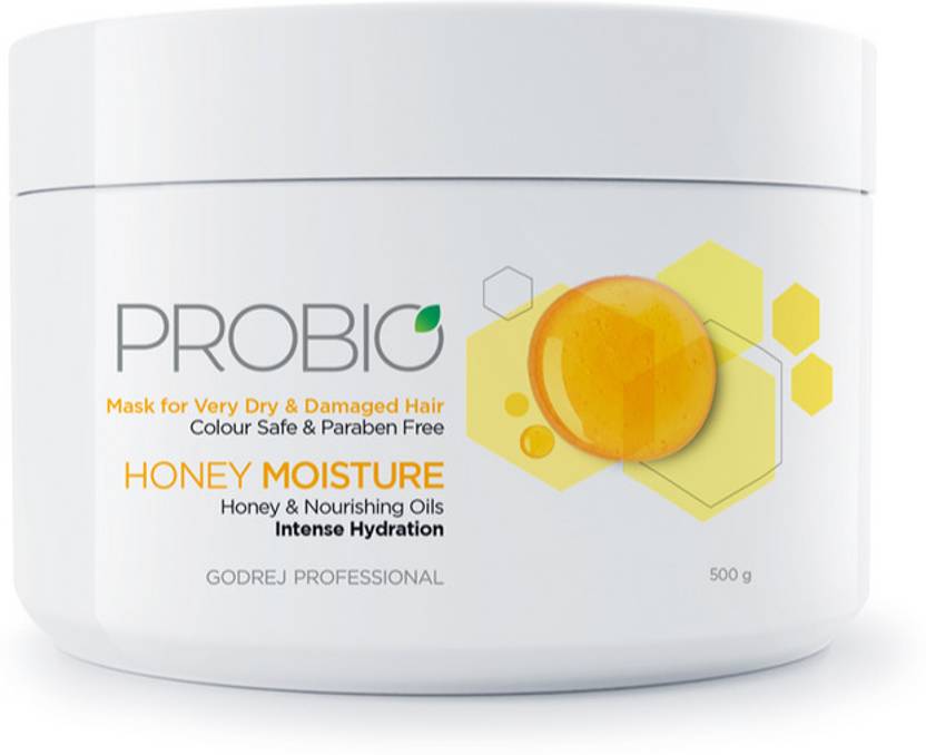 Godrej Professional Probio Honey Moisture Mask |For dry and damaged ...