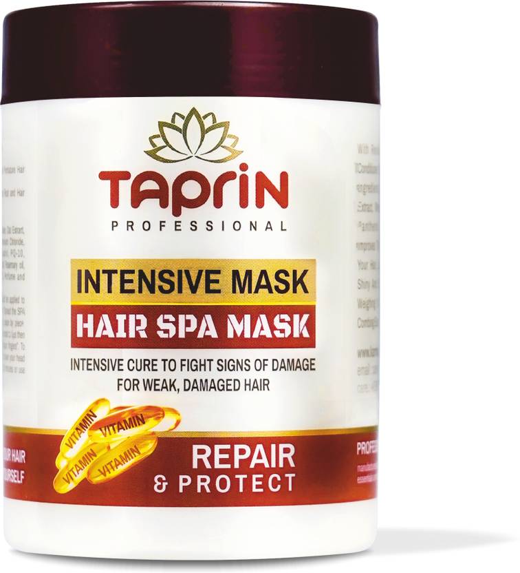 taprin Intensive Cure Hair Spa Mask For Deep Nourish, Colour Damage Hair Repair - Price in India ...