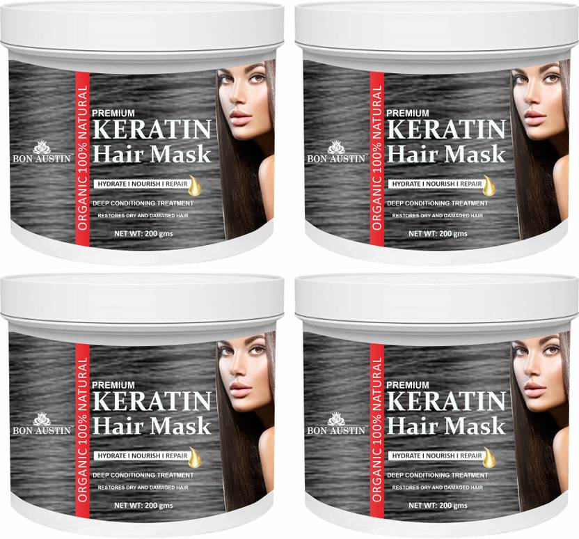 Bon Austin SMOOTH AND SHINE HAIR CREAMY KERATIN HAIR MASK SPA CREAM ...