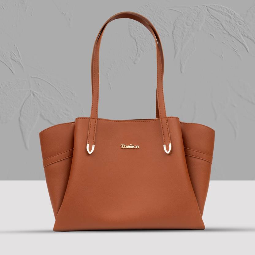 Buy CarryLux Women Tan Tote Tan Online @ Best Price in India | Flipkart.com