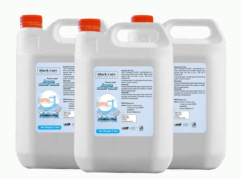 Black Care aqua Original Germ Protection Handwash Liquid Soap Refill ...