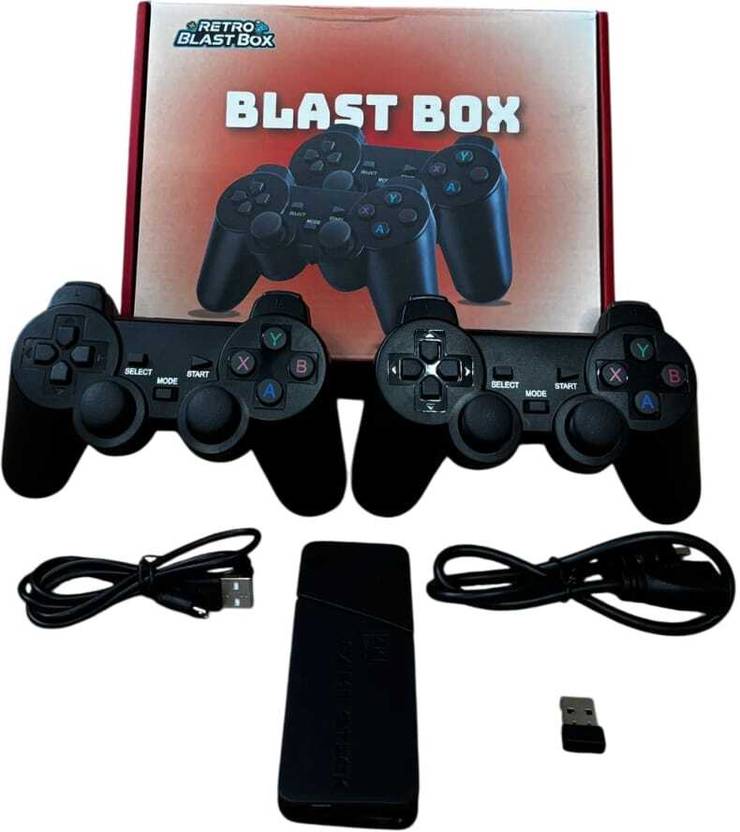 Gadgetsworld Retro Blast Box |4K Ultra HD | 28,000+ Games | 9 Emulators ...