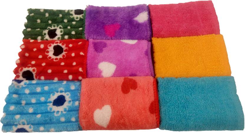 Kanika Combo Multicolor Women Girls Handkerchief Pocket square, Soft ...