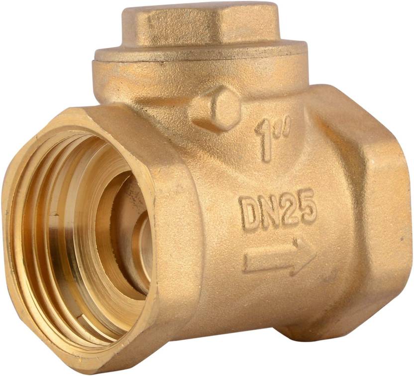 SILVER BRASS FORGED NON RETURN VALVE 1" (25MM) (NRV) Check Valves Price ...
