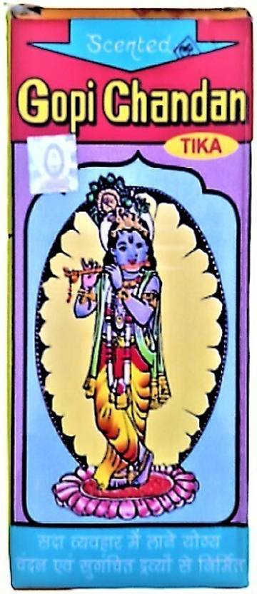 Iskcon Original Scented Gopi Chandan From Vrindavan (140 gm) Bhawani ...
