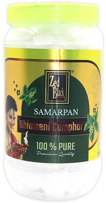 Zed Black Pure & Natural Samarpan Bhimseni Kapoor(Bhimseni Camphor ...