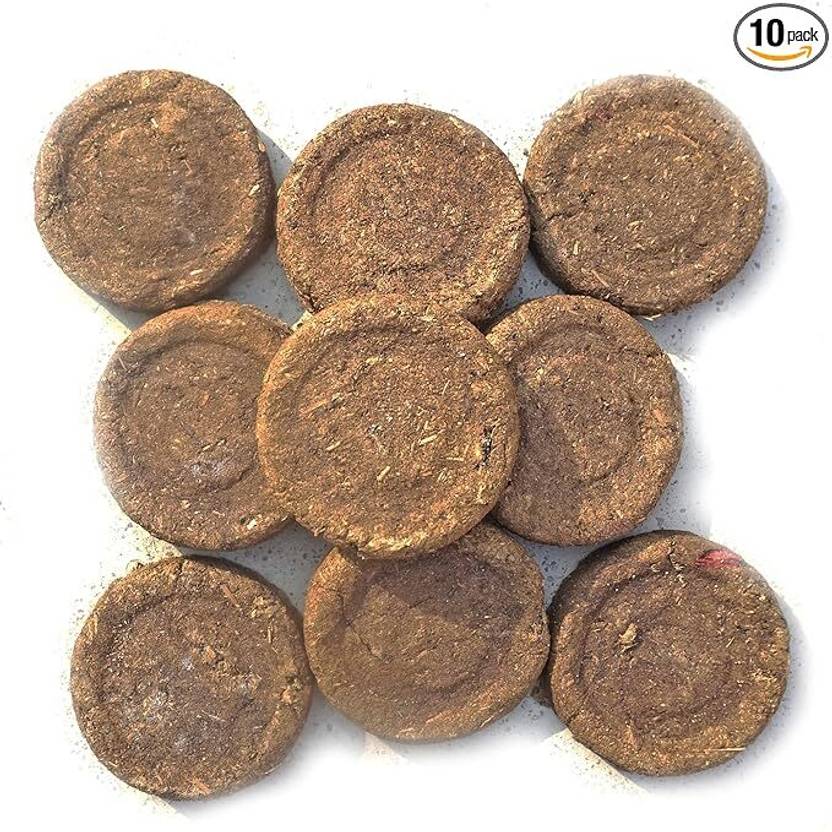 JANAKIVALAV Gobar Upla/ Cow Dung Upla/ Goetha, 100% Natural Product ...