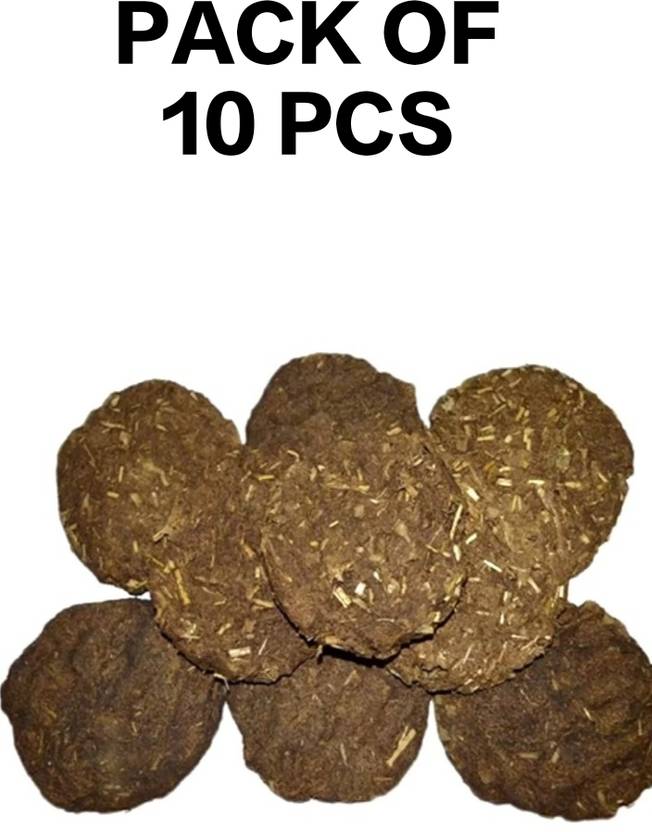 DHAKA Gabar upla /Cow dunk cake (pack of 10pcs) Price in India - Buy ...
