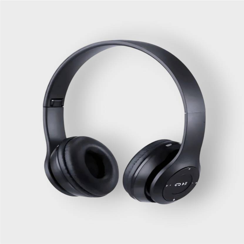 house of common Portable Lifestyle Headphones with Mic & SD Card Slot ...