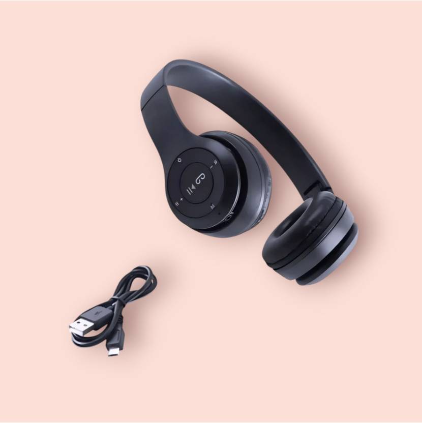 AIZINA Folding Bluetooth Headset with Meteor Bass Shower_1G Bluetooth ...