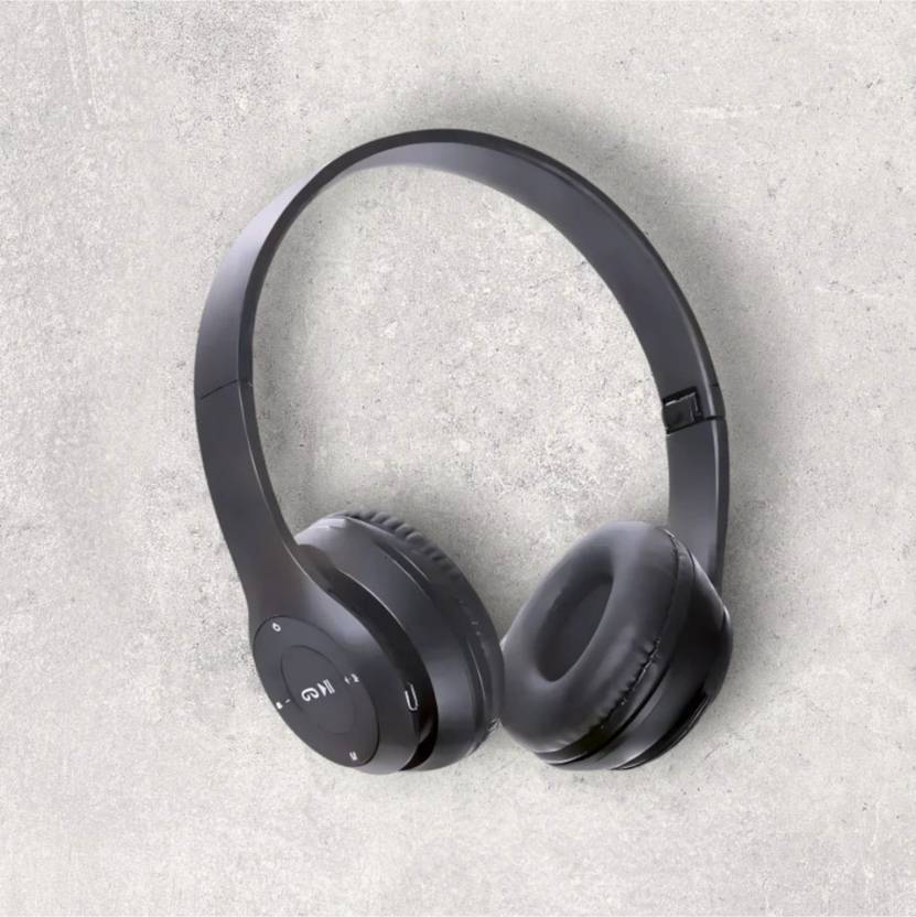 AIZINA Portable Folding Wireless Headphones with Bass Reflex Technology ...