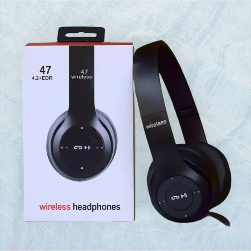 URBANHUDA Portable Headphones with Mic, SD Card Slot & Extended Battery ...