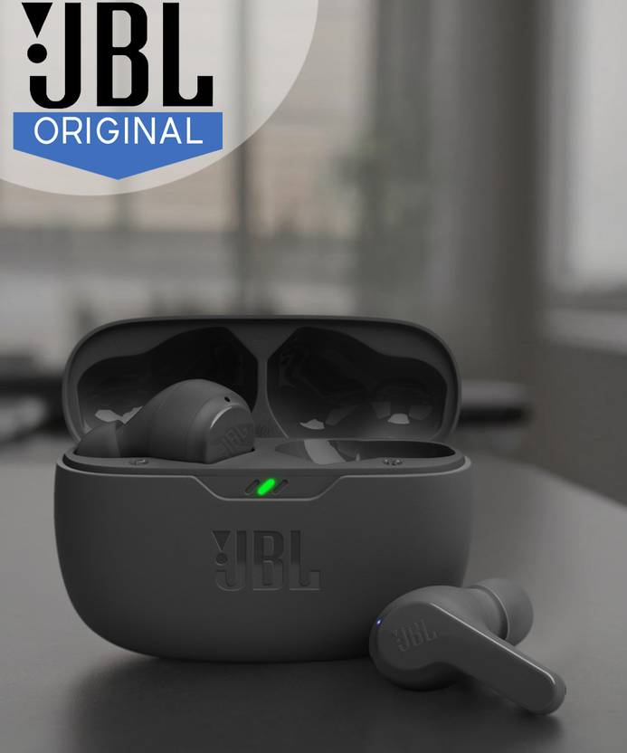 JBL Wave Beam TWS, 32Hr Playtime, IP54, Smart Ambient & TalkThru Mode ...