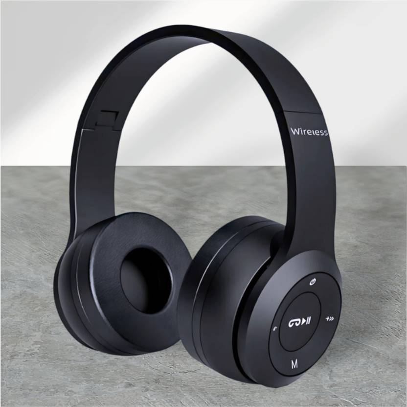 TWS Long-Life Wireless Headphones with Mic & SD Card Slot_UH Bluetooth ...