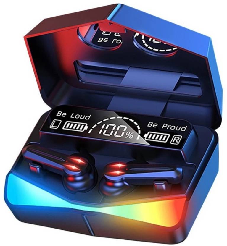 ZETATECH Earbuds M28 Gaming Tws Ninja M10 5.1 PUBg/BGMI 12hrs working ...