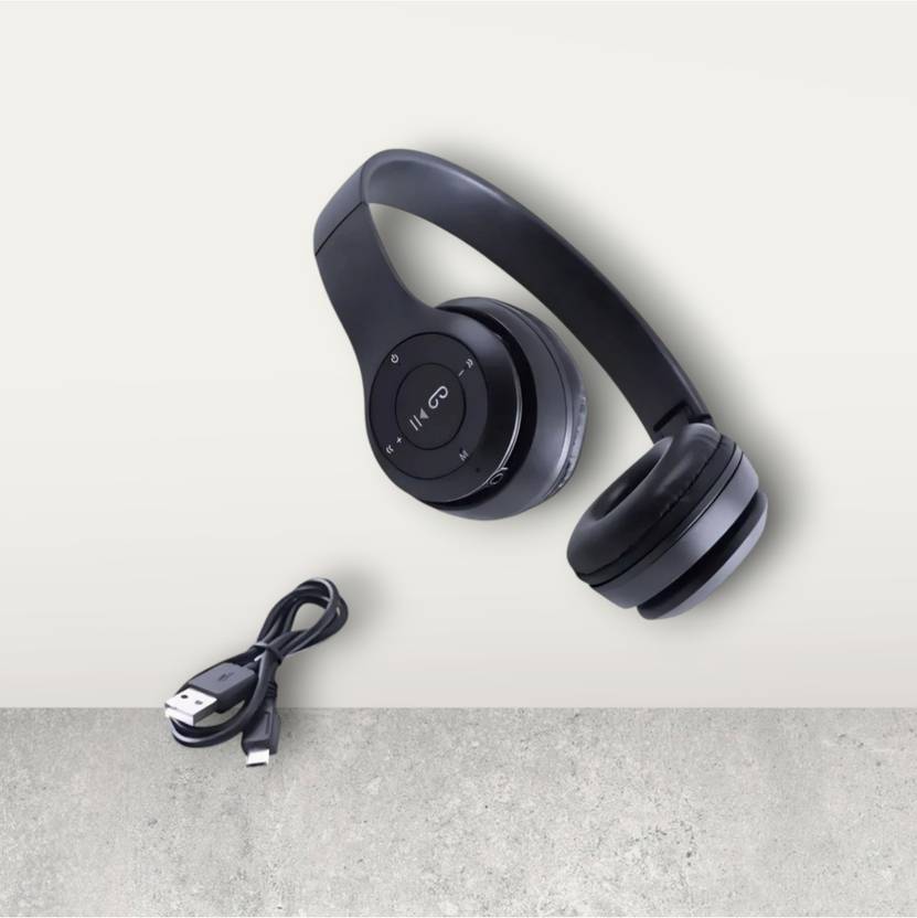 AIZINA Wireless Headphones with Mic for Premium Audio & Communication ...