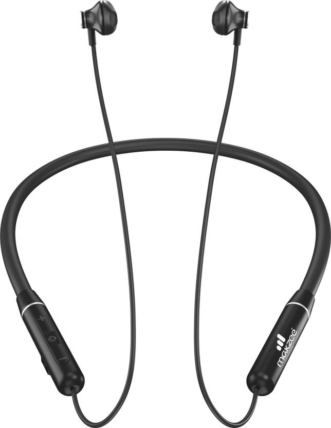 Makzee Fluffy MZ18 Metal I-Earbuds, Make In India BT5.1, 18Hrs Playtime ...