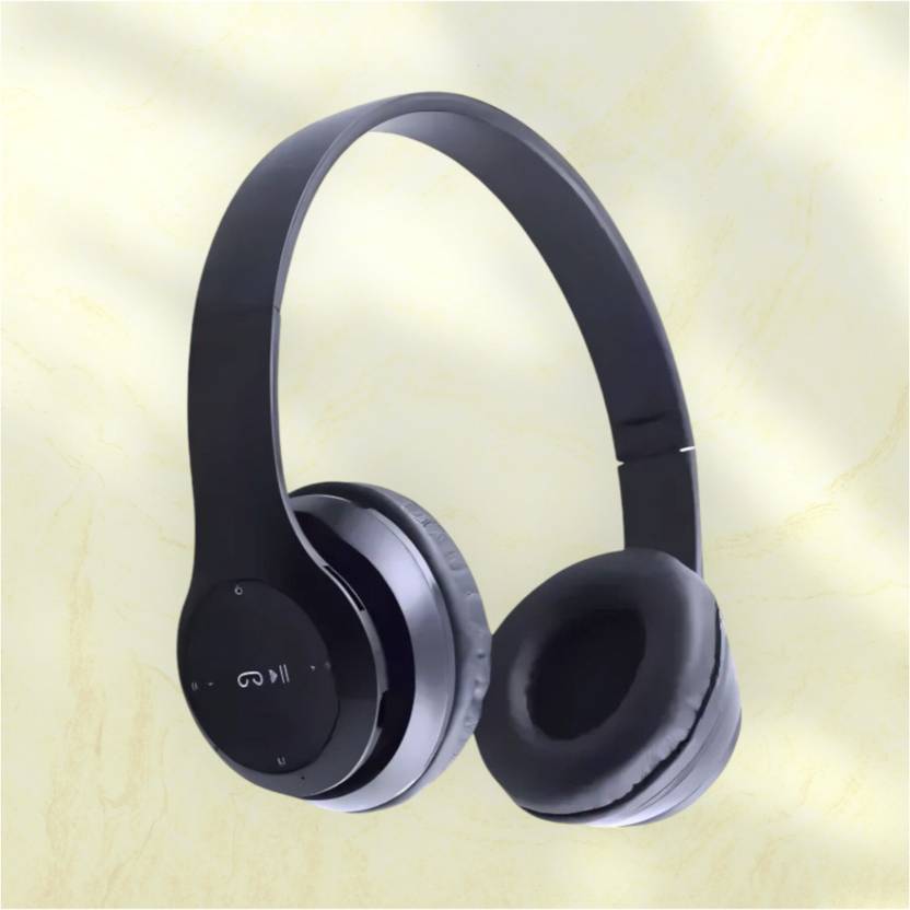 AIZINA Compact Headphones with Mic and SD Reader, Extra Backup_FT ...