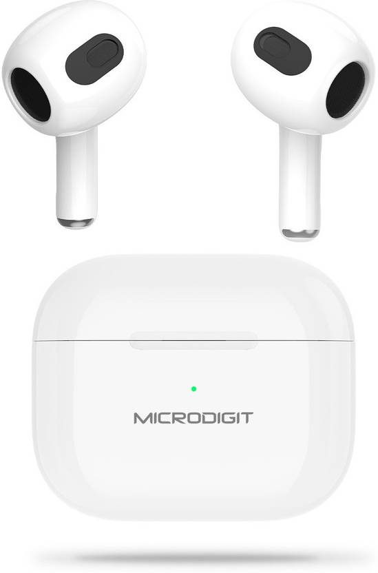 MICRODIGIT Earplug 3 TWS,100 Hours Using Time, Touch Sensor, Wireless ...