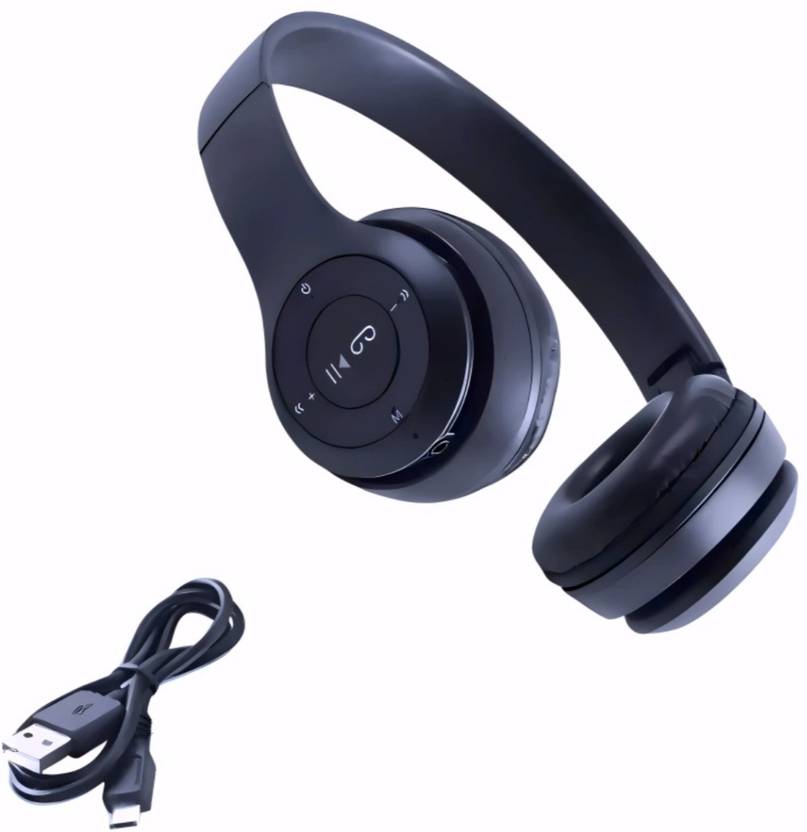 GDS Rich Sound Headphones, Featuring Mic & Long-Lasting Power Source_GM ...