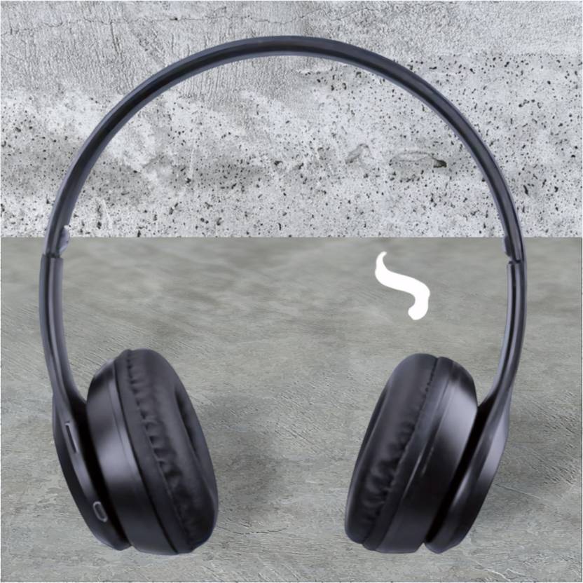 house of common Over-Ear Comfort Headphones with Mic & SD Card Slot_U2 ...