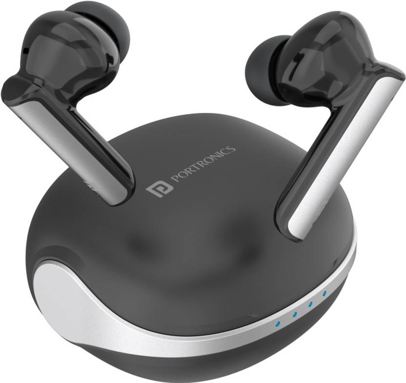 Portronics Harmonics Twins 27 ANC + ENC Noise Cancelling Smart TWS ...
