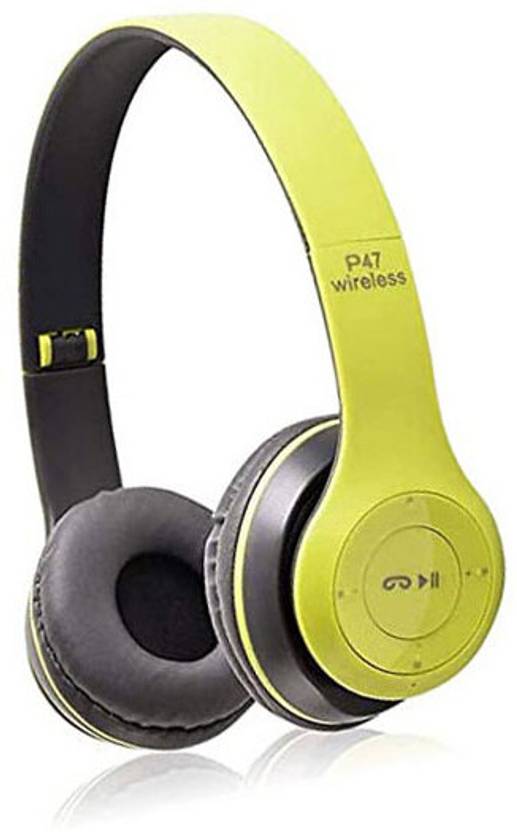 Techpunch LOUD SOUND QUALITY WIRELESS HEADPHONE WITH IN BUILD MIC, FM ...