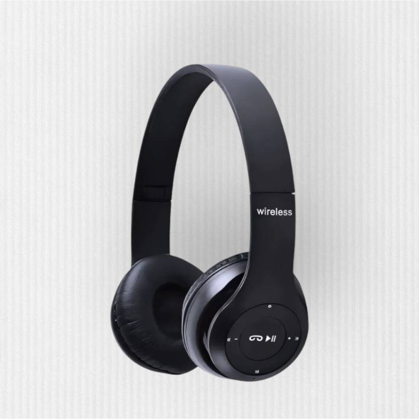 TWS Flexible Foldable Headphones with Mic & SD Card, Long Battery ...