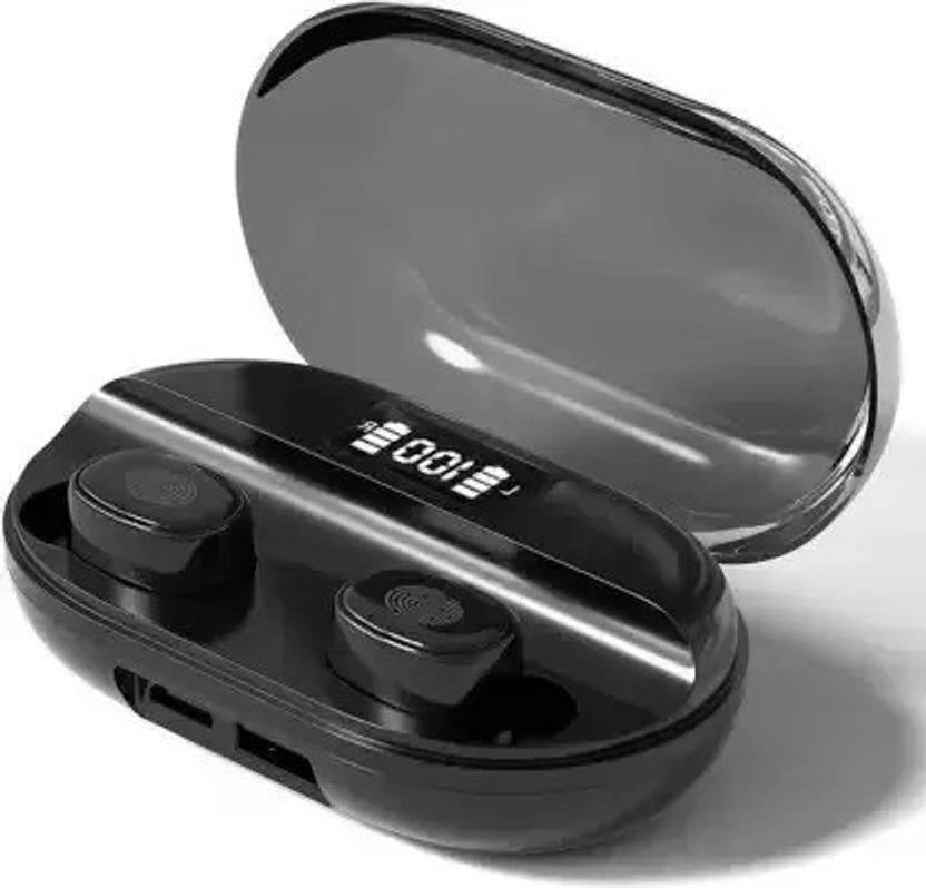 COLOUR MUSIC T2 earbuds LED Display Earbuds + Powerbank With Portable ...