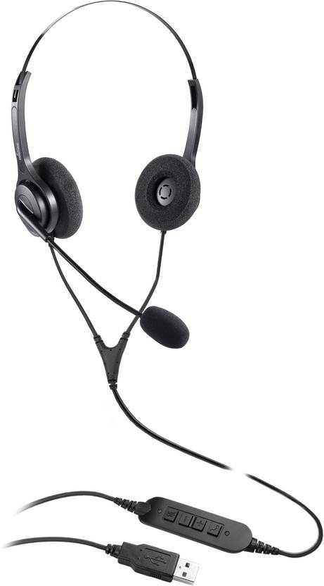 Voixtone USB Headset with Mic, Model VT11 for Office & Call center use ...