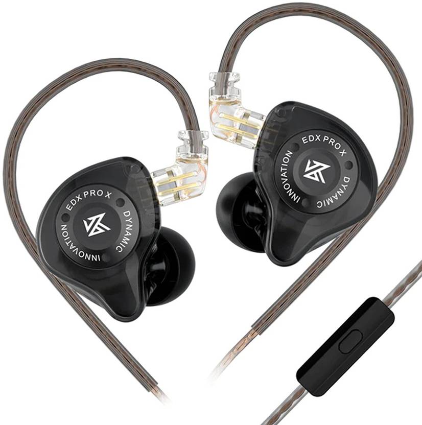 KZ Wired Earphone In Ear Monitor with Mic, 3.5mm Jack, Dynamic Driver ...