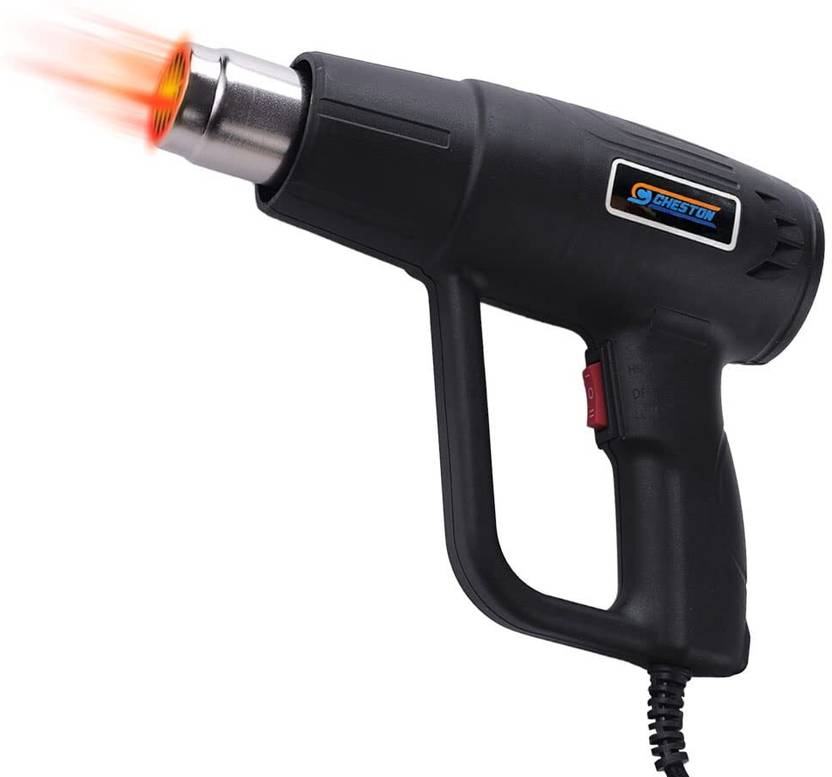 CHESTON Heat Gun | Max Temperature 520 C Hot Air Gun with Variable Temp ...