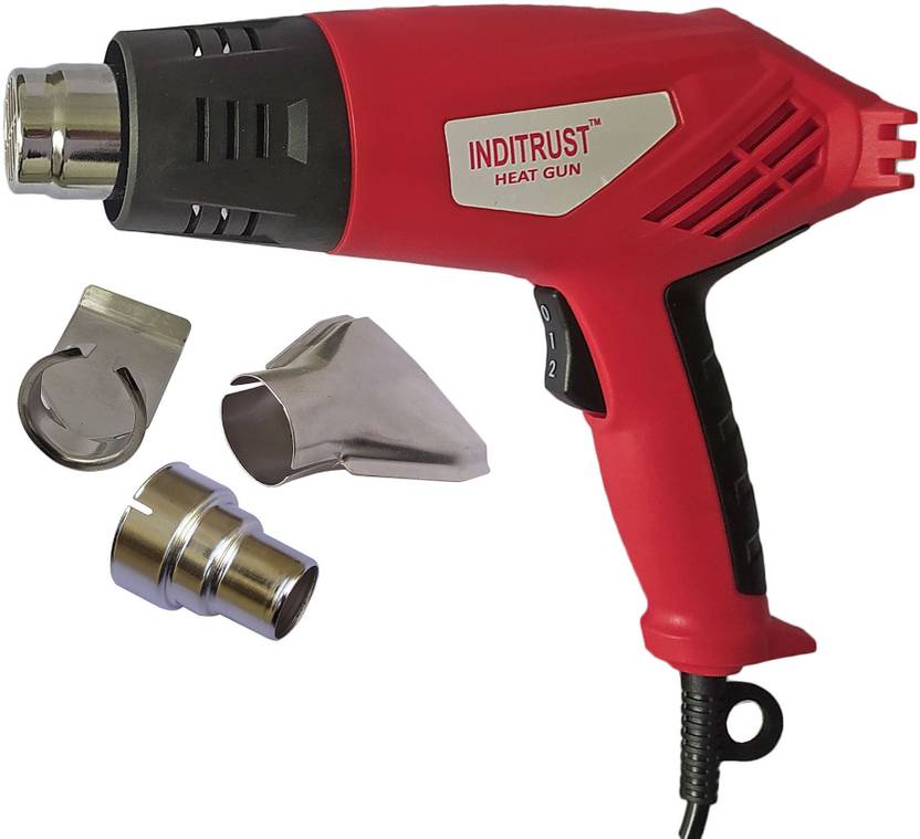 DUMDAAR RED Electric Air Heat/Hot Gun Machine & 3pc Nozzle with High ...