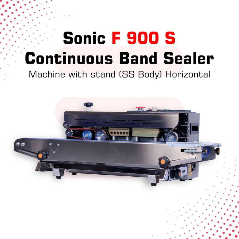 SONIC INDUSTRIES FR-900 Automatic Continuous Band Sealer vertical ...
