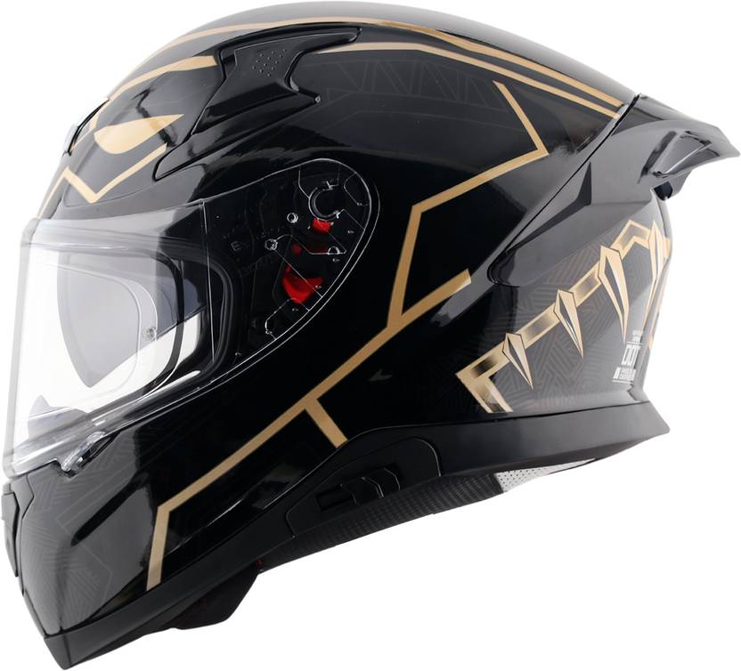 Axor Apex Marvel Black Panther Motorbike Helmet - Buy Axor Apex Marvel ...