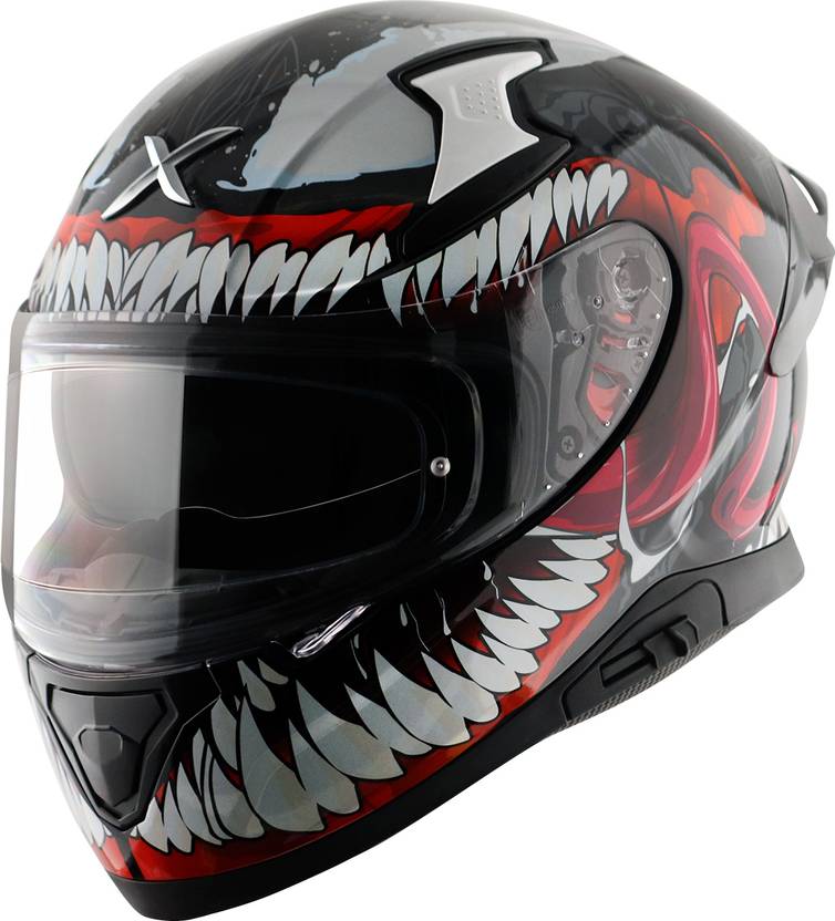 Axor Apex Marvel Venom Motorbike Helmet - Buy Axor Apex Marvel Venom ...