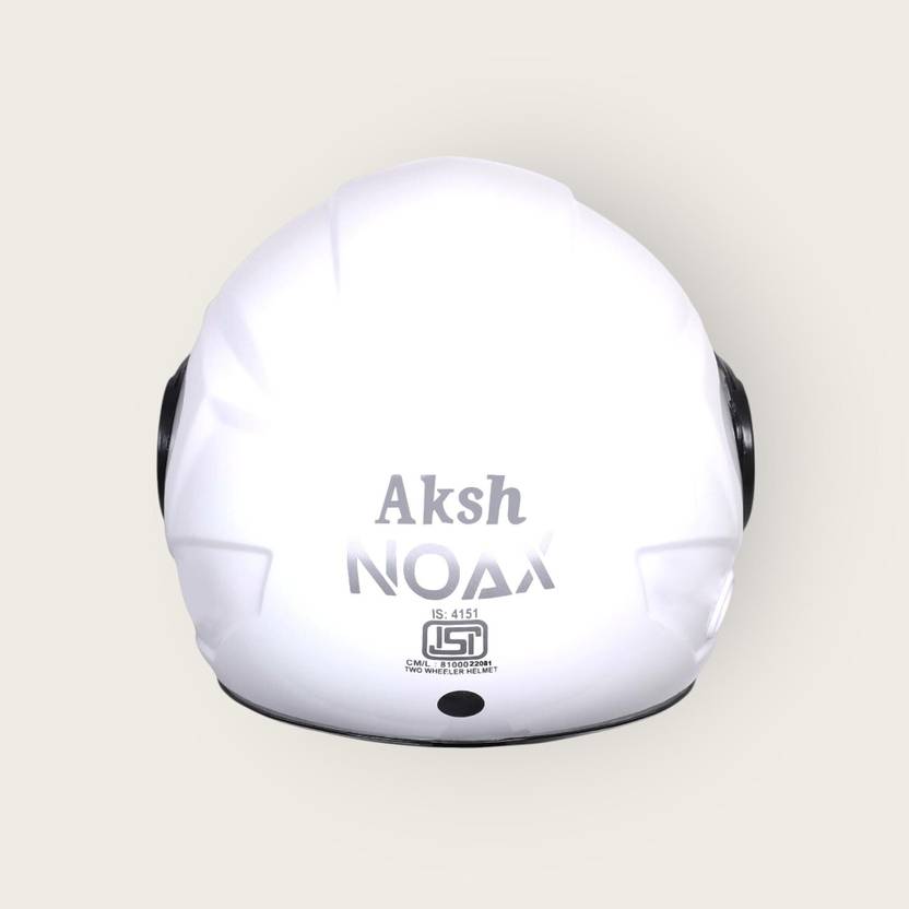 NOAX HELMET FULL FACE HELMET ISI MARK CERTIFIED HELMET H-619 Motorbike ...