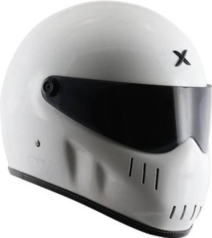 CR Decals Designs AXOR Retro Dominator Rogue White Helmet Motorbike ...