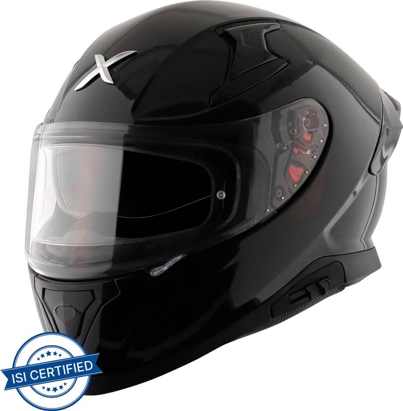 Axor Apex Solid Dual Visor Motorbike Helmet - Buy Axor Apex Solid Dual ...