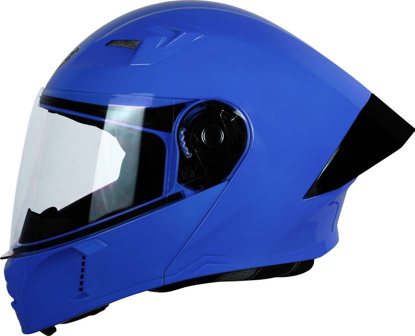 Steelbird SBA-20 7Wings ISI Certified Flip-Up Helmet with Black Spoiler ...