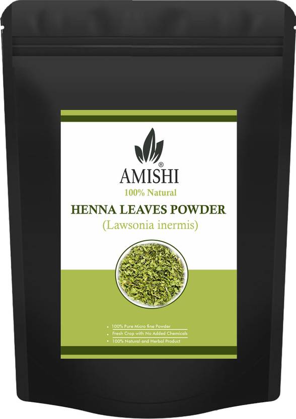 Amishi 250g Natural Mehandi (Henna) Leaves Powder - Price in India, Buy ...