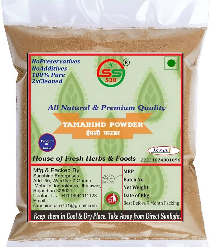 SS520 Tamarind Powder 100g Imli Powder Use For Paste Chutney Pulp Candy ...